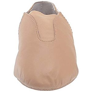 Bloch Women's Super Jazz Dance Shoe S0401L Ballet Flat, Tan, 7.5