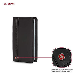 Wenger Luggage Diplomat Personal Card File 156, Black, One Size