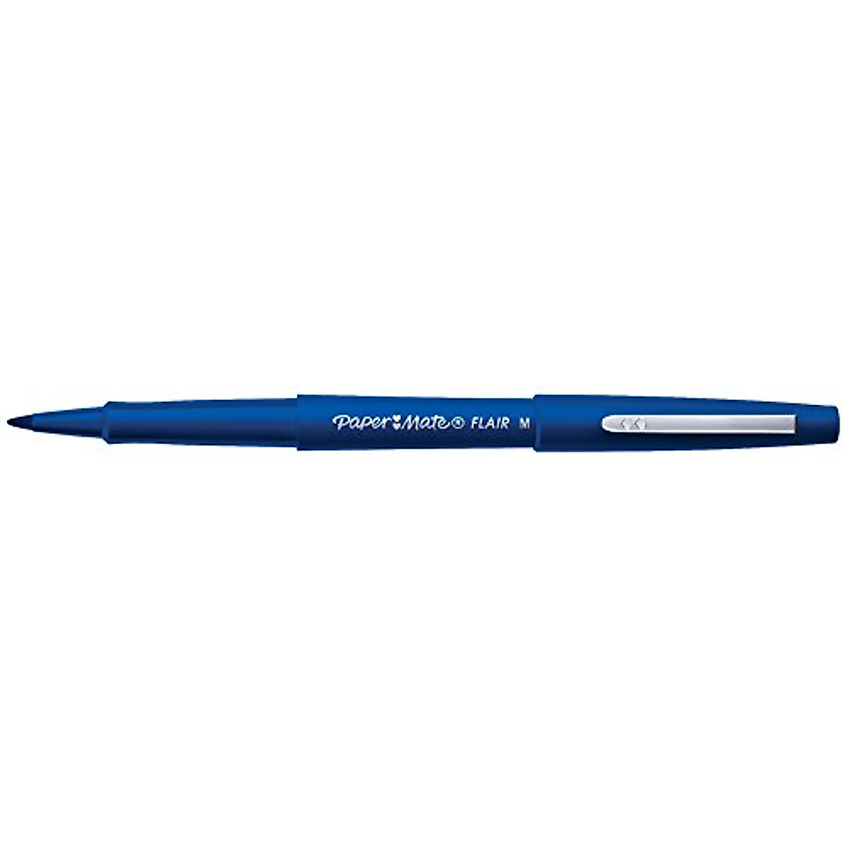 Paper Mate Flair Felt Tip Pen, Medium Point, Blue, 1 Pack