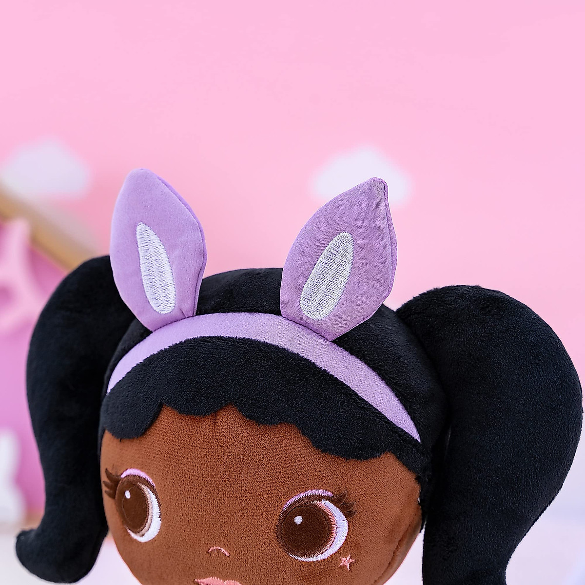 Lazada Soft Baby Doll Girl Gifts Plush African Dolls Girl Toys 16"