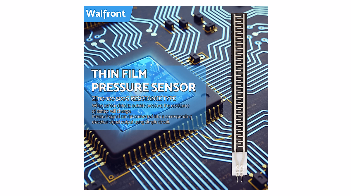 Thin Film Pressure Sensor Flex Sensor Bend Sensor ZD10-100 500g ...