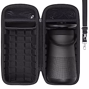 co2CREA Hard Case Bag Replacement for Bose SoundLink Revolve+ Series II Revolve Plus Bluetooth 360 Speaker Replacement for Charging Cradle