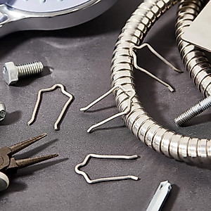 Honoson Qunclay 4 Pieces 96914 Retainer Clip Compatible with 1222 Faucet Value, Cartridge Removal Tool for One-Handle Posi Temp Tub Shower Faucet Cartridge Replacement