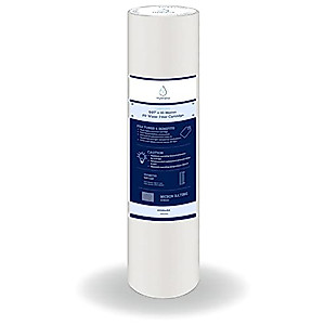 Hydraira 4-Pack 10 Micron 9.87” x 2.5” Sediment Water Filter Replacement Cartridge for Any Standard RO unit | Whole House RO System | Whole House Sediment Filtration CG9870010