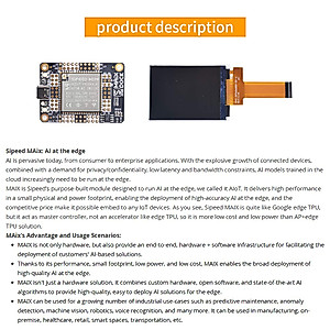 Sipeed Maix M1 Dock Kit K210 AI+lOT Development Board RISC-V Dual Core 64bit MCU for Edge Computing