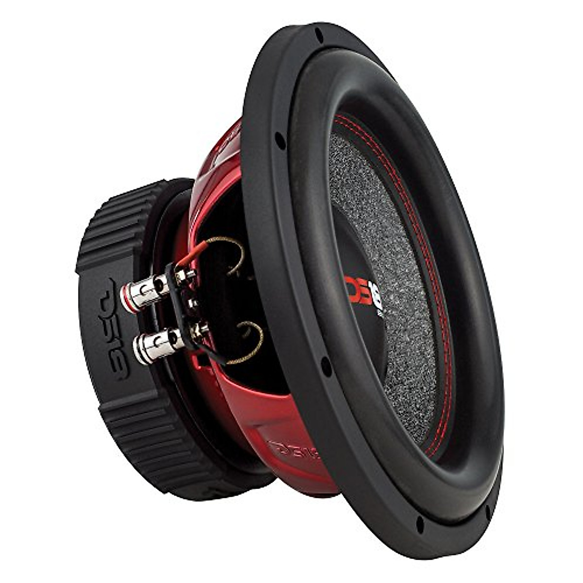 DS18 GEN-X104D Subwoofer in Black - 4 Layer Black Aluminum Voice Coil, 10", 800W Max Power, 400W RMS, Dual 4 Ohms, DVC - Powerful Car Audio Bass Speaker (1 Speaker)