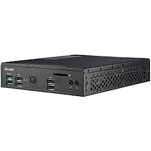 SHUTTLE Slim-PC/Celeron-4205U/DDR4/Fanless