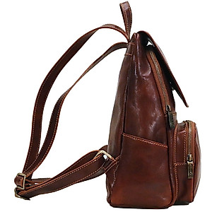 Floto Livorno Full Grain Leather Backpack Knapsack