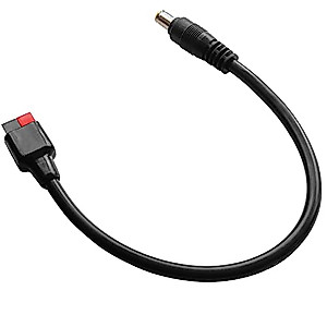 AJDPOI 8mm Adapter to 45A Connector 14 AWG Cable 45A Connector to DC 8mm Adapter Extension Cord for Solar Panel RV Goal Zero Yet,Compatible with Anderson - 1Ft/30cm