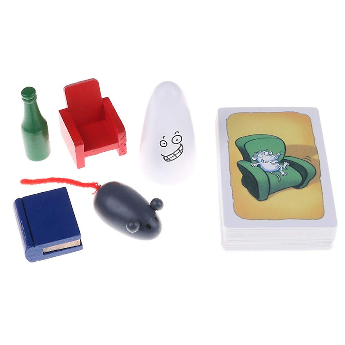 MIXCUT Ghost Blitz Reaction Test Board Game The Shining Hunter Quick Response Game Funny Children's Puzzle Card Party Favors Toy