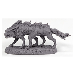 REAPER Miniatures: 44025 - Bloodwolf Bones Black Fantasy Miniature