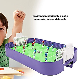 Cosiki Tabletop Football/Soccer Pinball Games,Desk Soccer Board Game, Desk Game Toy Interactive Toy Table Battle Soccer Board Game Desktop Football Shot for Kids to Play for Education