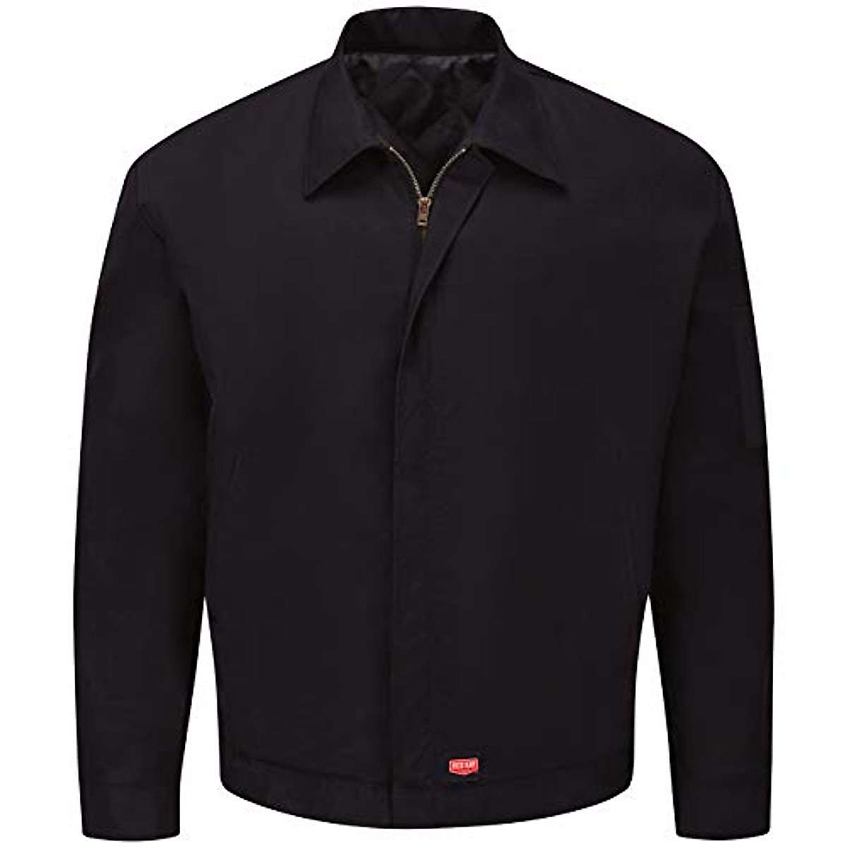 Red Kap Men's Performance Crew Jacket, Black, Medium