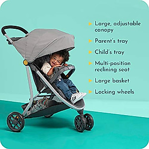 Century Stroll On 3-Wheel Lightweight Stroller