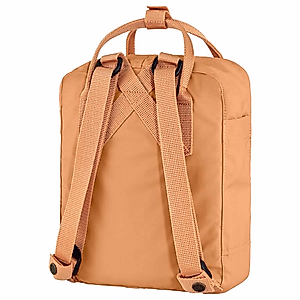 Fjallraven Women's Kanken Mini Backpack, Peach Sand, Orange, One Size