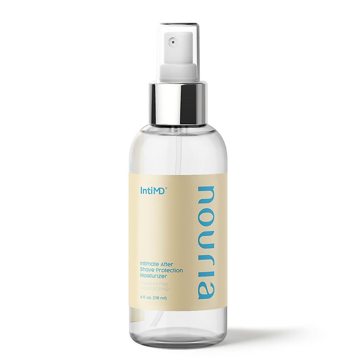 NOURIA Intimate After Shave Protection Moisturizer By Coochy Plus - FRAGRANCE FREE: Delicate MOISTURIZING PLUS Soothing Mist For The Pubic Area & Armpits – For Razor Burns, Itchiness & Ingrown Hairs