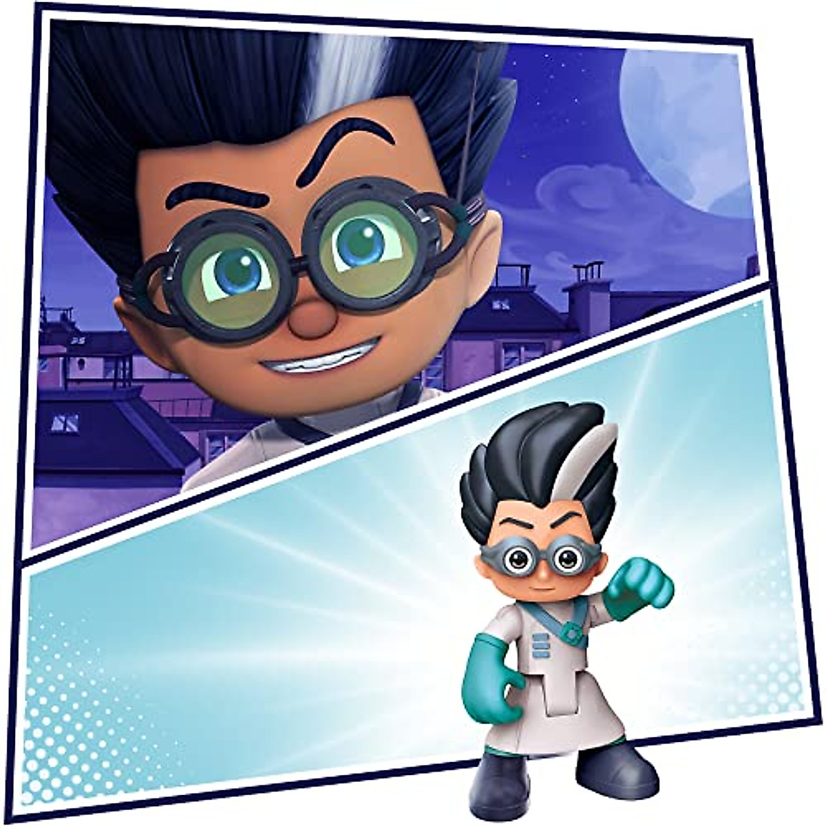 PJ Masks Ultimate Villain Collection Preschool Toy, Figure Set with 6 Action Figures and 11 Accessories for Kids Ages 3 and Up (Amazon Exclusive)