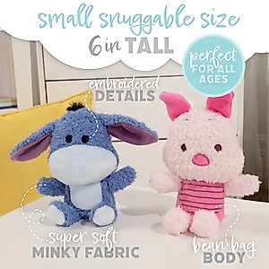 KIDS PREFERRED Disney Baby Cuteeze Winnie The Pooh Friends Eeyore and Piglet Stuffed Animal Plush Toys 2 Piece Set for Baby and Toddler Boys and Girls - 7 Inches
