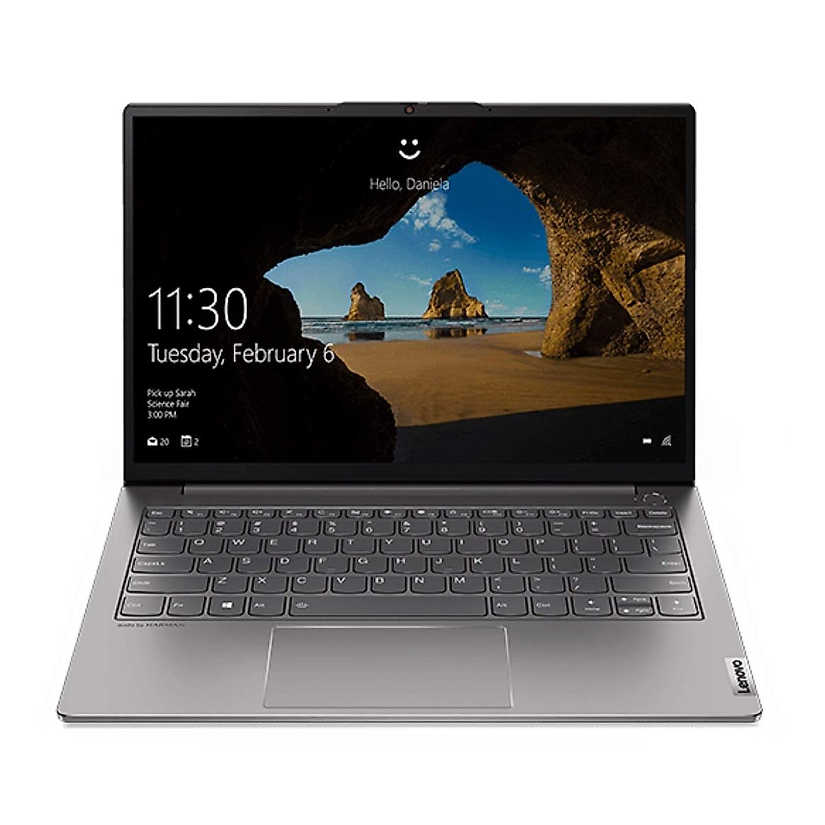 Lenovo ThinkBook 13s Business Notebook with 13.3" WQXGA (2560x1600) Screen, 11th Gen Core i5-1135G7 Processor, 16GB DDR4, 512GB SSD, Thunderbolt 4, WiFi 6, HD Webcam, Intel Evo, and Windows 10 Pro