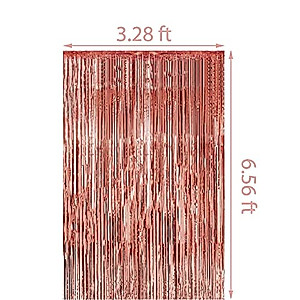 Bubbly Bar Balloons Rose Gold Mimosa Bar Party Banner Bride To Be/We are Engaged/Bridal Shower/Just Married/Bachelorette/Wedding/Champagne Brunch Themed Happy Anniversary Party Supplies Decorations