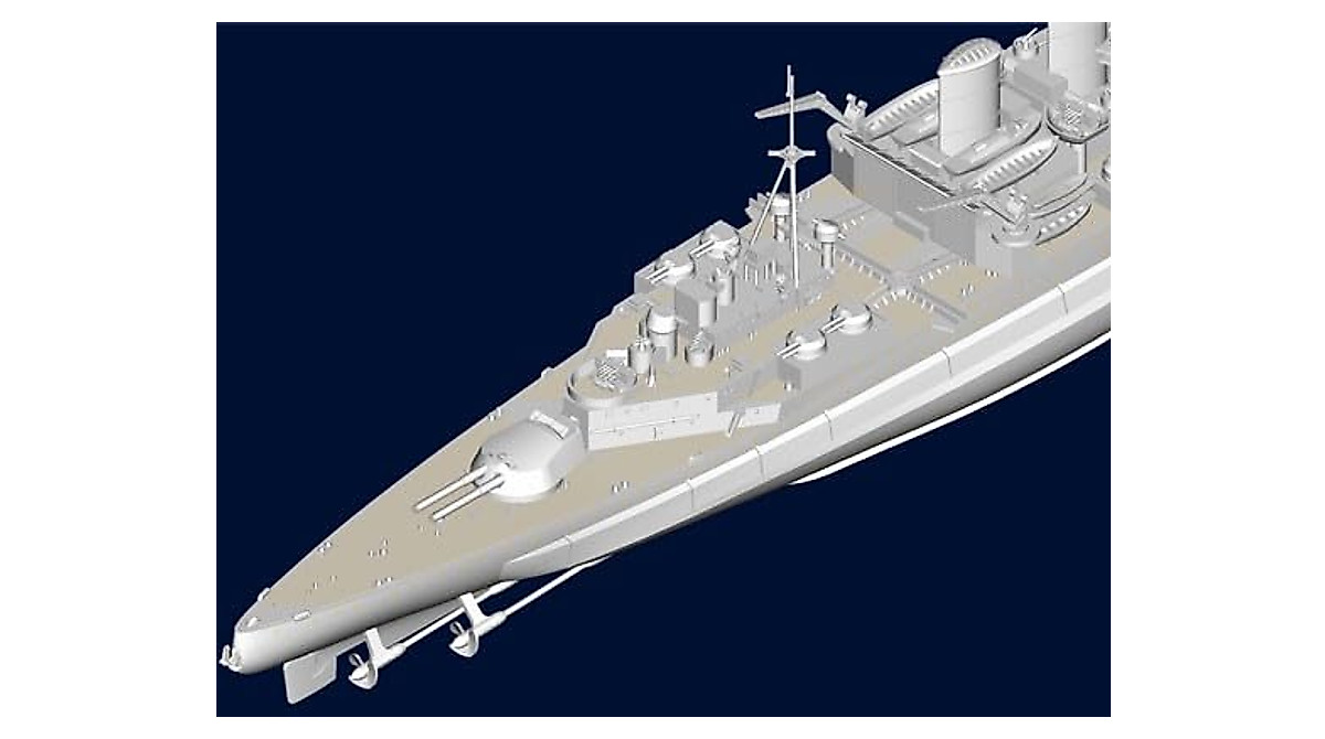Trumpeter 1/700 HMS Renown Model Kit - WWII Naval Ship