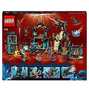 LEGO 71755 NINJAGO Temple of The Endless Sea Building Toy, Underwater Playset with Ninja Kai Minifigure, Gifts for 9 Plus Year Old Boys & Girls