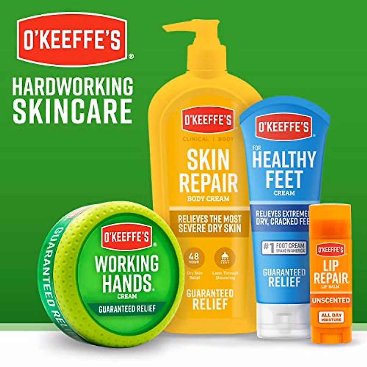 O'Keeffe's Working Hands Night Treatment Hand Cream, 3 oz Tube, (Pack of 2)
