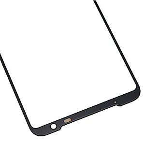 Front Glass Screen Repair Part for Asus ROG Phone 3 ZS661KS I003DD with Tool Kit Black 6.59"