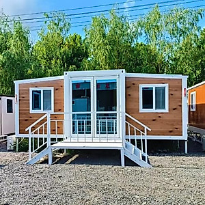 Prefab House Steel Structure Folding Living Container Compact Portable Container Home with Efficient Storage