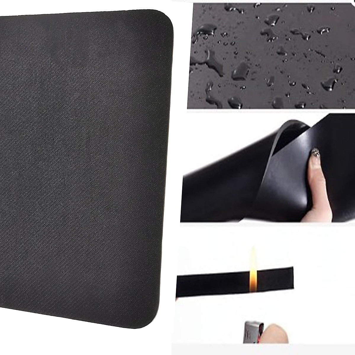 Joyshop Dancing Chrismas Toy Solid Rubber Sheet Rubber Sheet Solid Rubber Strips Roll for Weather Stripping, Gasket, Costume