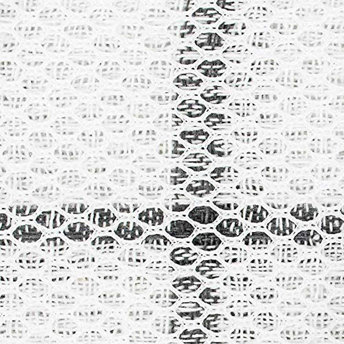 DII Scrubber Dishcloths Collection Windowpane Dishrag Set, 12x12, White/Gray Stripe, 6 Piece