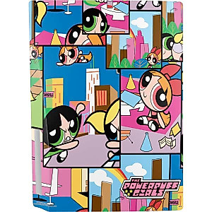 Skinit Decal Gaming Skin Compatible with PS5 Console - Officially Licensed Warner Bros Powerpuff Girls Patches Design