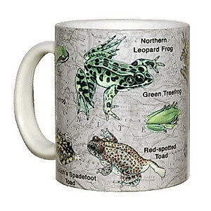 WILD COTTON Frogs of NA 11 Ounce Ceramic Coffee Mug (WC418M)
