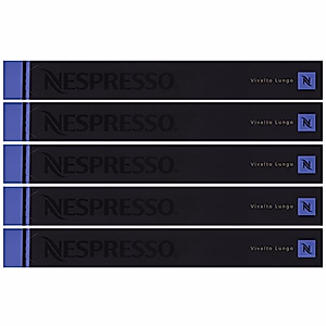 Nespresso Capsules OriginalLine Tokyo Vivalto Lungo, Medium Roast Coffee, 50 Count Coffee Pods, Brews 3.7 Ounce (ORIGINAL LINE ONLY)