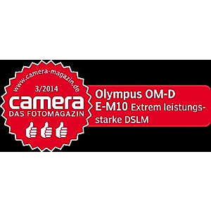 Olympus OM-D E-M5 16MP Live MOS Interchangeable Lens Camera with 3.0-Inch Tilting OLED Touchscreen [Body Only] (Black) - International Version (No Warranty)