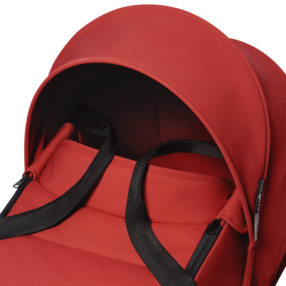 BABYZEN YOYO 0+ Bassinet, Red - Includes Thick Double Mattress, Ventilated Shell & Canopy - Requires YOYO2 Frame (Sold Separately)