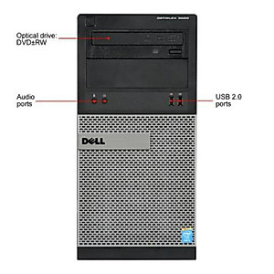 Dell OptiPlex 3020 MT Desktop PC - Intel Core i5 3.2GHz Quad Core - 4GB RAM - 500GB 7200RPM HDD - DVD Writer - Win 7 Pro (Pre-installed ) - No Monitor