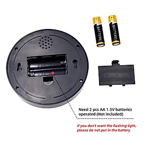 EXCERCUS Fake Security Camera,Simulation Dummy Hemisphere Dome Camera,Wireless Surveillance System Realistic Look Indoor Waterproof with Flashing Red LED Light for Home Business Parking lot,4 Pack