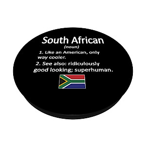 South African Definition South Africa Flag PopSockets Standard PopGrip
