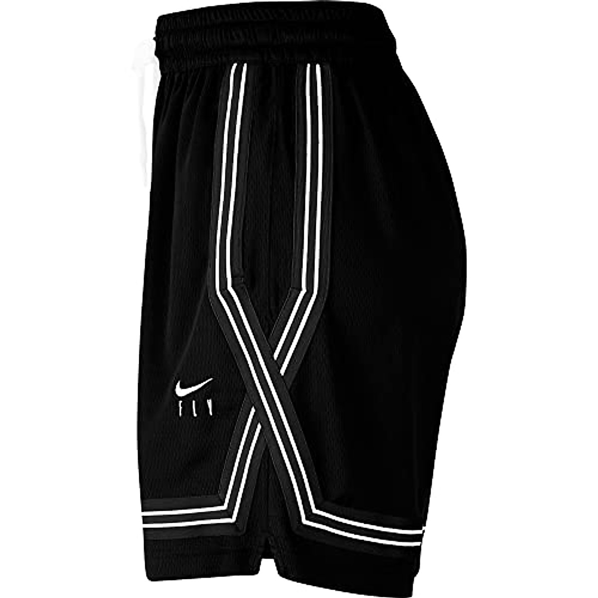 Nike Women's Fly Crossover Basketball Shorts (Black(CK6599-010)/W, Medium)