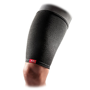 McDavid Adult Level 1 Thigh Sleeve/Elastic, Large, Black