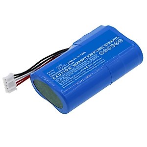 Synergy Digital Credit Card Reader Battery, Compatible with NEXGO N5 Credit Card Reader, (Li-Ion, 3.7V, 6700mAh) Ultra High Capacity, Replacement for NEXGO GX02 Battery