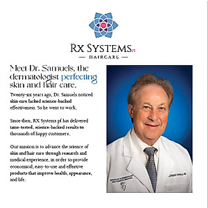 Rx Systems PF Physicians Strength Shampoo for Dandruff, Psoriasis, Seborrheic Dermatitis, and Eczema with Salicylic Acid, Heals Itchy, Red, Scaly Scalp with this Clarifying Shampoo