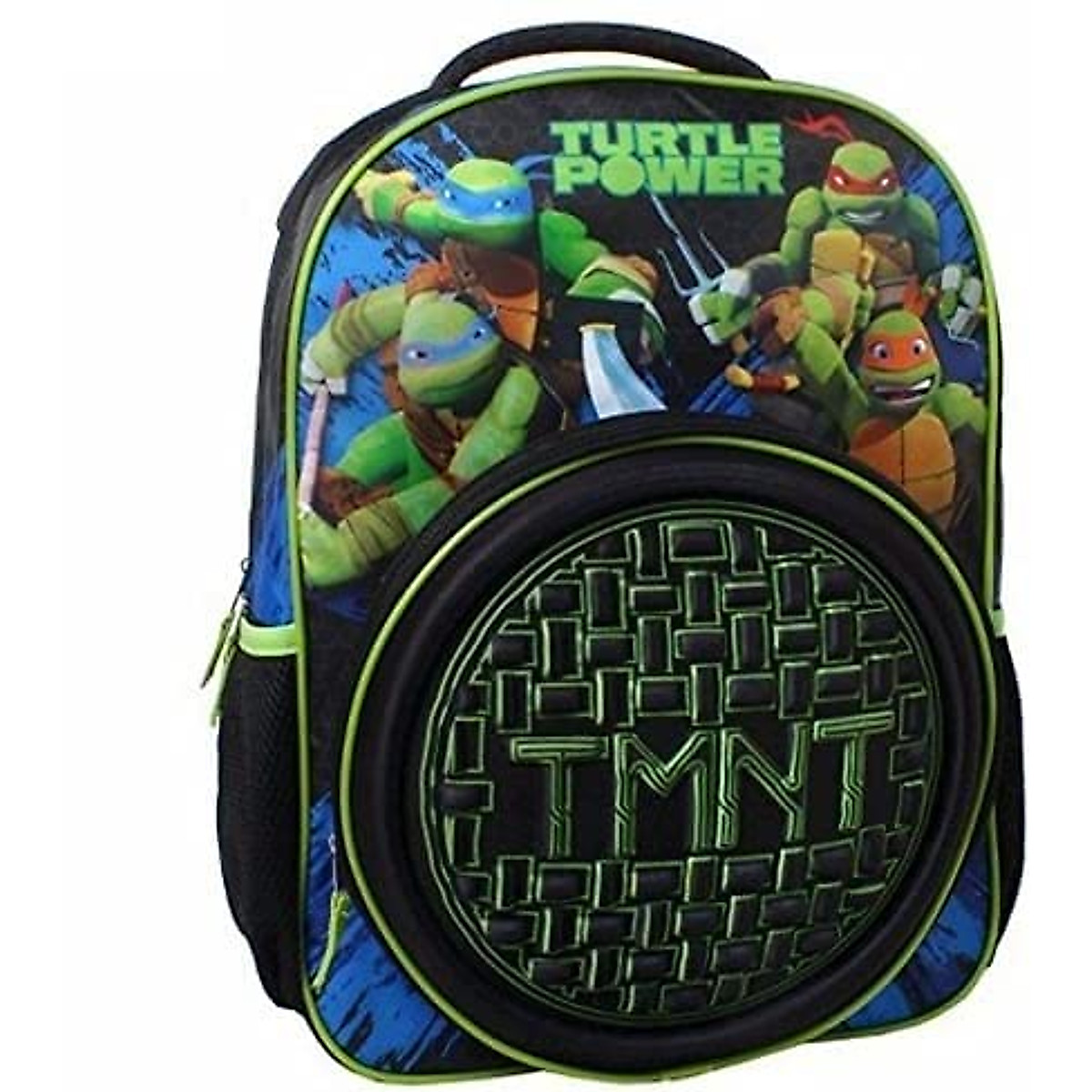 Nickelodeon Teenage Mutant Ninja Turtles TMNT Shell 16" Large School Backpack US