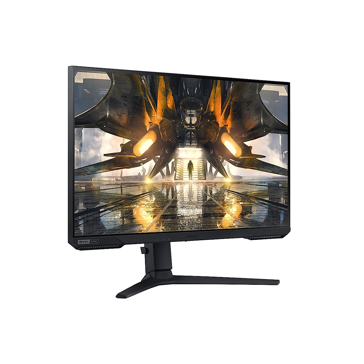 SAMSUNG Odyssey G50A Series 32-Inch WQHD (2560x1440) Gaming Monitor, 165Hz, 1ms, IPS Panel, G-Sync, HDR10 (1 Billion Colors), Ultrawide Game View (LS32AG500PNXZA)