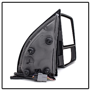 ACANII - Telescoping Power Heat LED Signal Towing Side Mirrors Left+Right For 99-07 Ford F250 F350 F450 F550 Super Duty