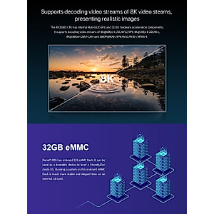 Nanopi R6S Mini Wifi Router OpenWRT with Three Gbps Ethernet Ports LPDDR4X 8GB RAM Based in 6Tops NPU RK3588S Soc for IOT NAS Smart Home Gateway Support Linux Ubuntu Android (with CNC Metal Case)