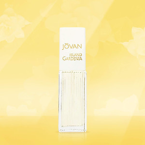 Jovan Island Gardenia Eau de Cologne Spray 1.5 fl oz (Pack of 1), Notes of Neroli, Gardenia, and Sandalwood, Women's Fragrance, Long Lasting, Everyday Fragrance, Travel Size