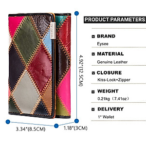 Eysee Wallets, Card Packs, Leather Purses, Women Clutch Bags, Short Wallets