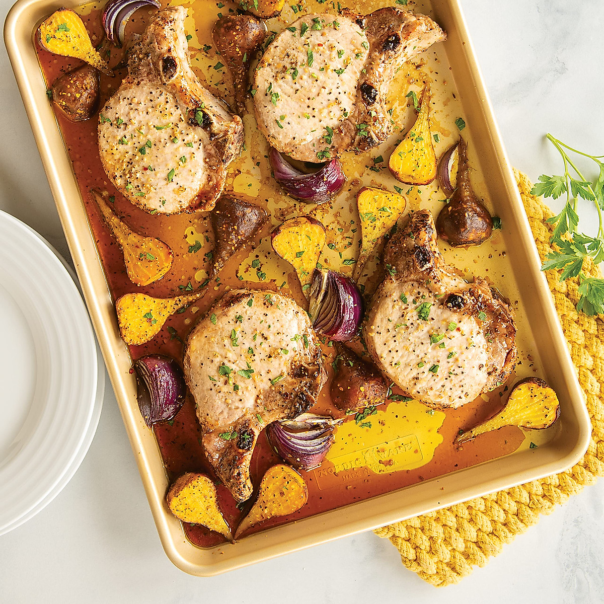 Nordic Ware Naturals NonStick Big Sheet and Half Sheet Set